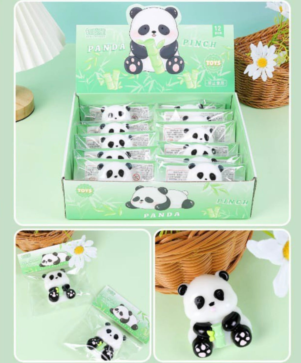 Panda Squishy Toy – Chains & Charms