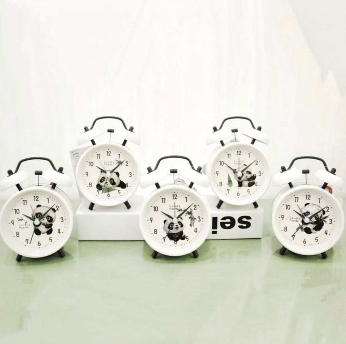 Panda Big Bell Alarm Clock – Chains & Charms