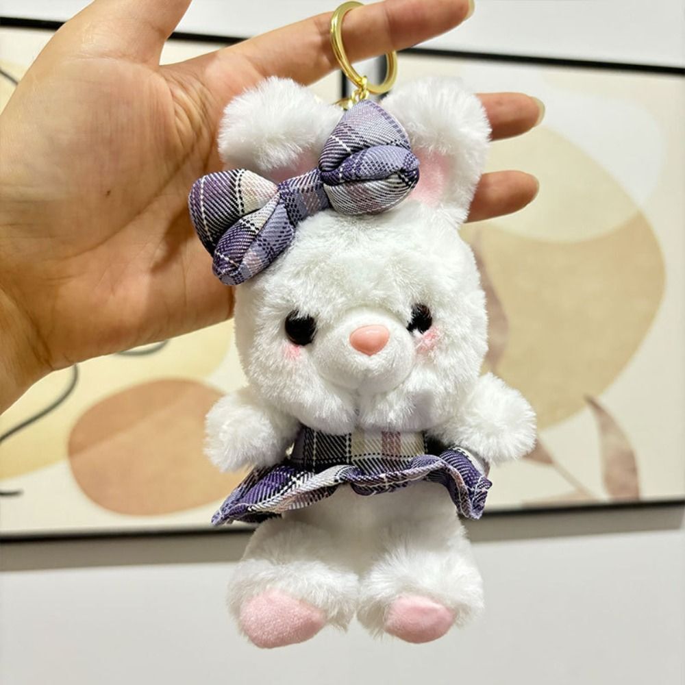Bunny Plush Keychain – Chains & Charms