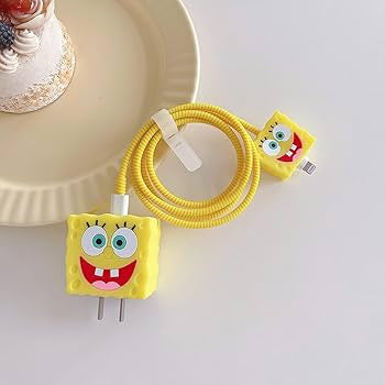Sponge Bob 3in1 Charger Cover – Chains & Charms