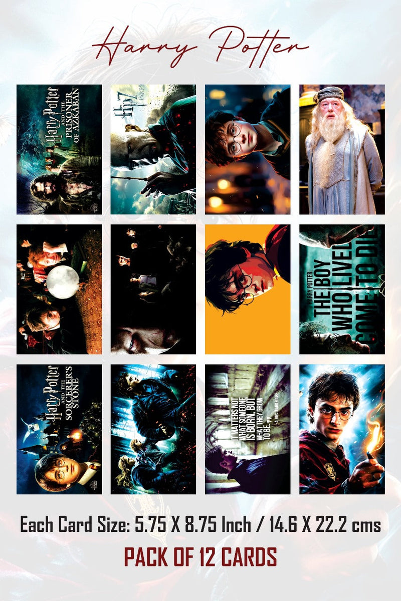 Harry Potter Poster Set of 12 – Chains & Charms