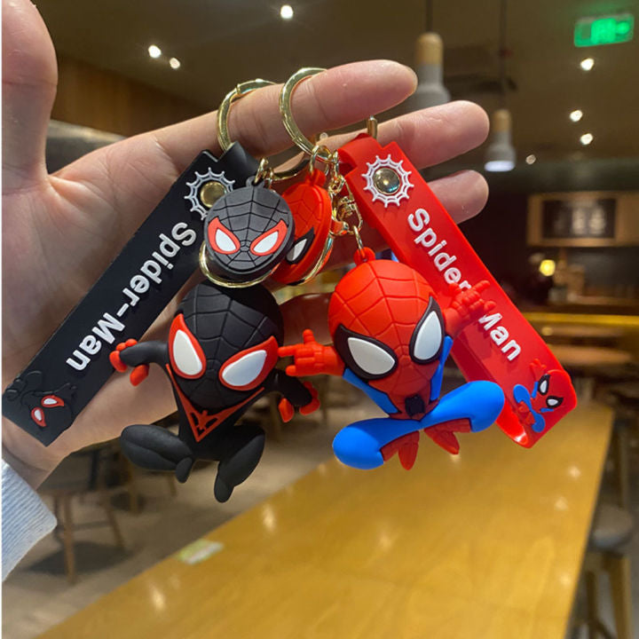 Spider Man Silicone Keychain – Chains & Charms