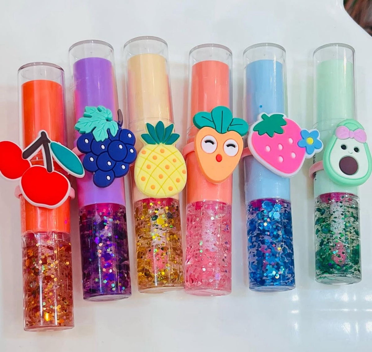 Fruit Lip Balm+Gloss – Chains & Charms