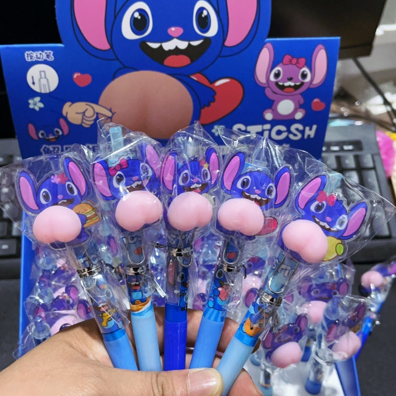 Stitch Squishy Bum Pen – Chains & Charms