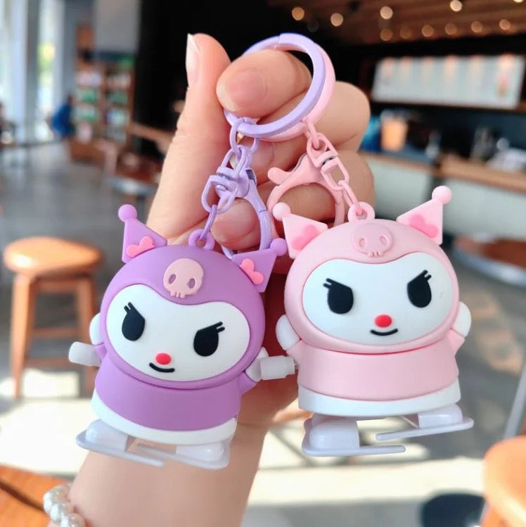 Kuromi Keychain – Chains & Charms