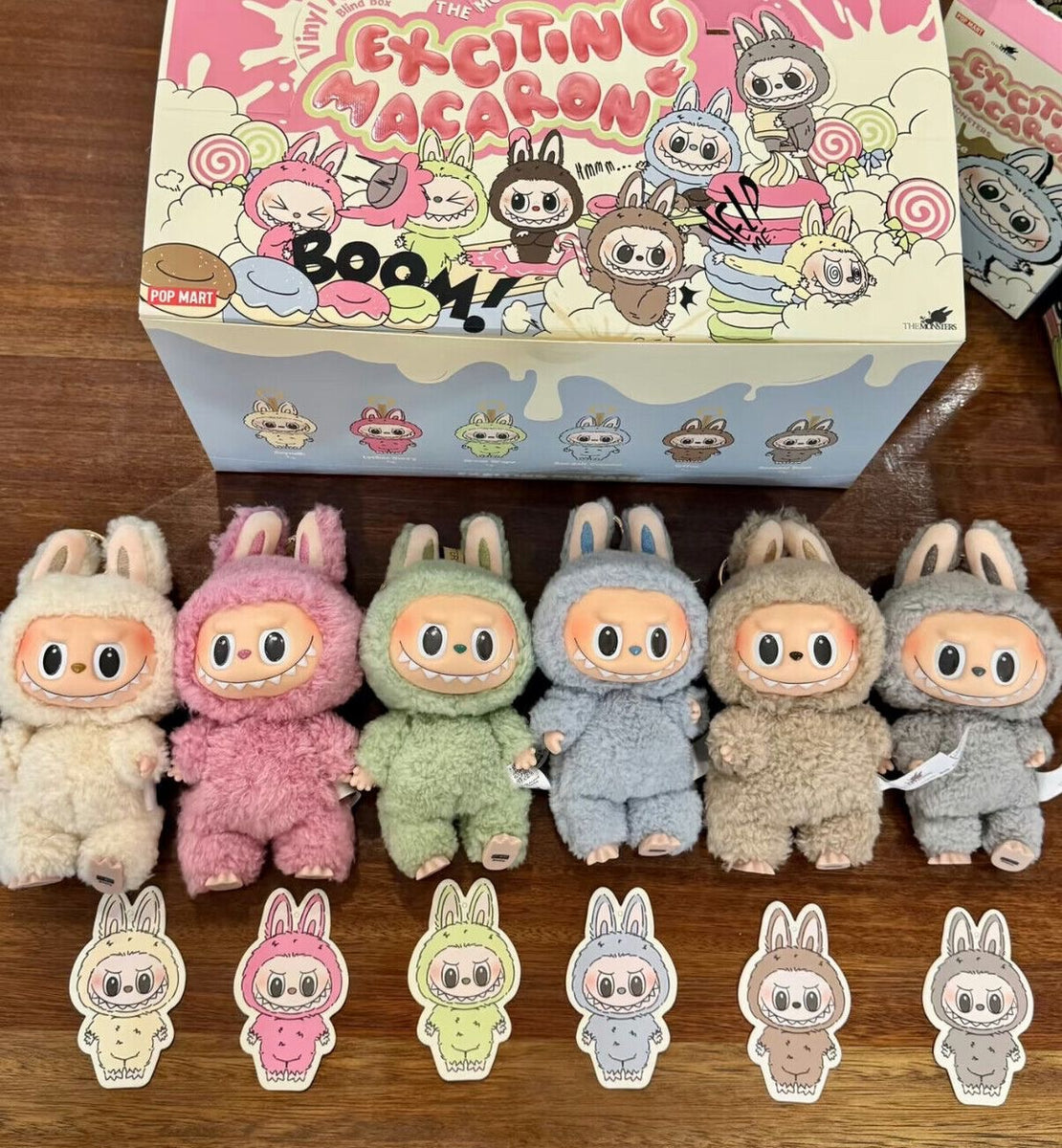 Labubu Macaron Edition Blind Box (Master Replica) – Chains & Charms