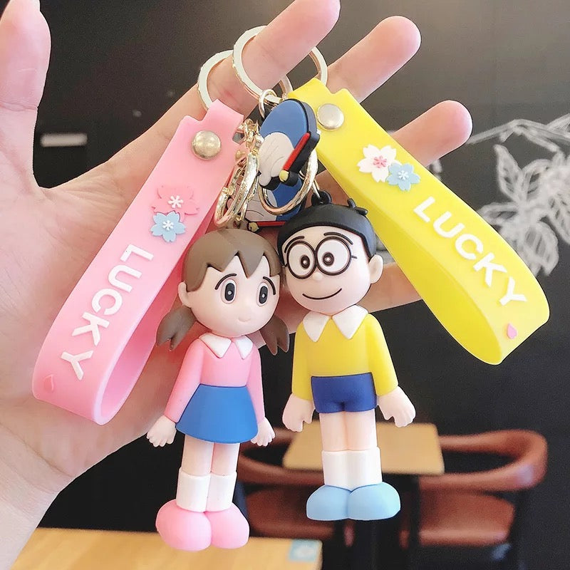 Shizuka & Nobita Keychain – Chains & Charms