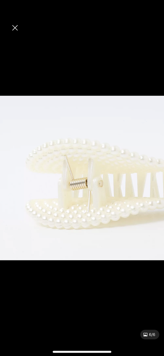 Heart Pearl Hair Clutcher – Chains & Charms